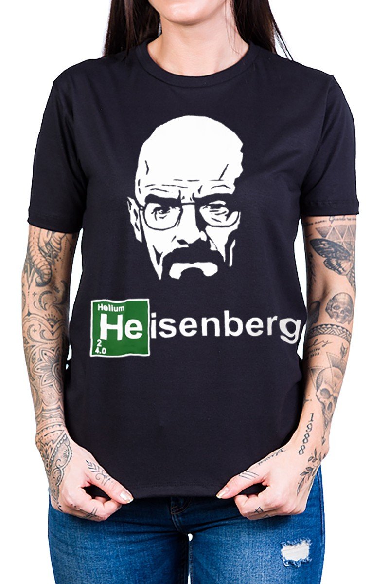 Camiseta Breaking Bad Heisenberg Com Estampa - UNISSEX