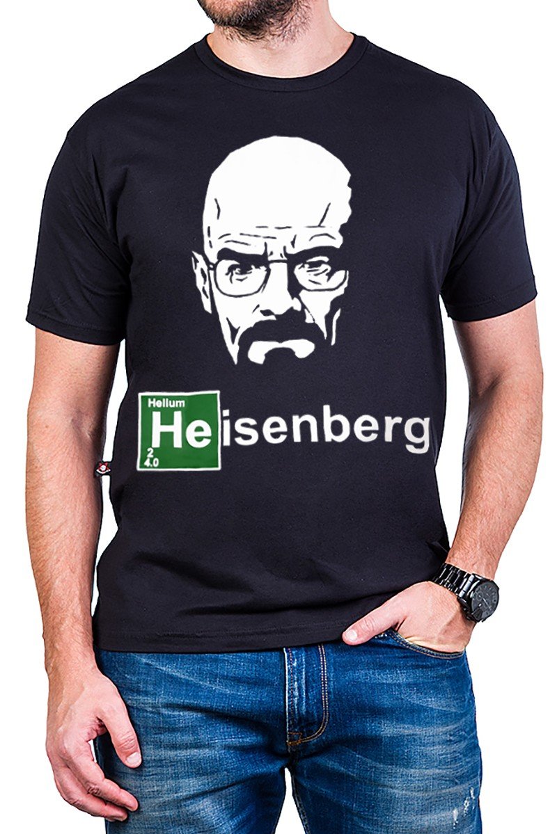 Camiseta Breaking Bad Heisenberg Com Estampa - UNISSEX