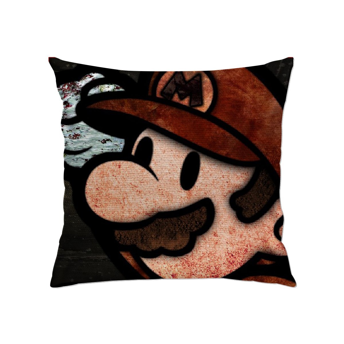 Capa para Almofada Decorativa Mario Bros. Desenho Único