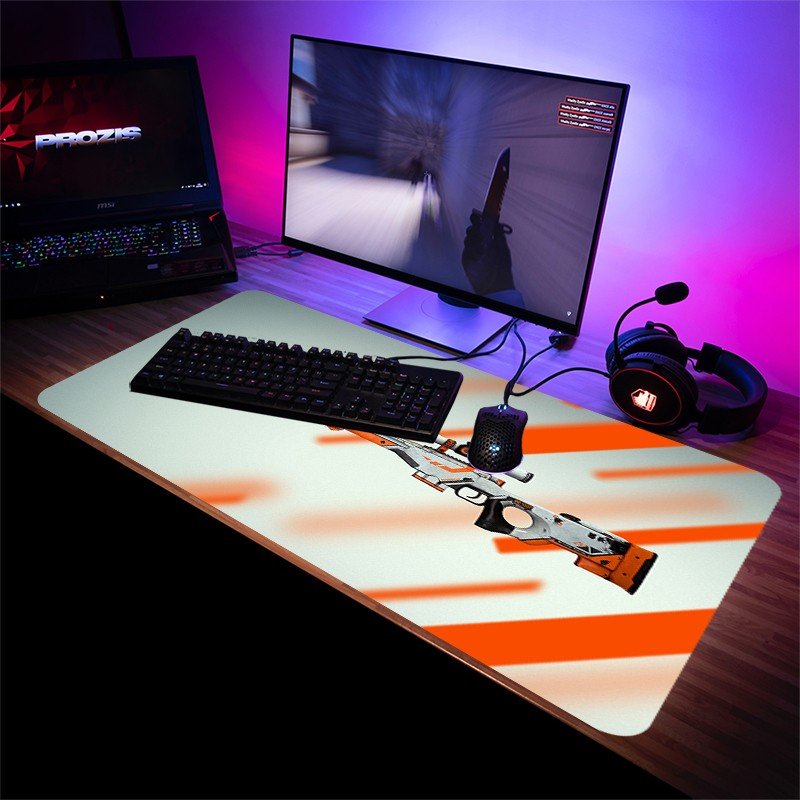Mouse Pad Gamer Counter Strike Global Offensive AWP Asiimov