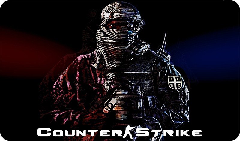 Mouse Pad Gamer Counter Strike Global Offensive CT
