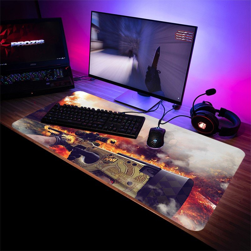 Mouse Pad Gamer Counter Strike Global Offensive Dragom Navi
