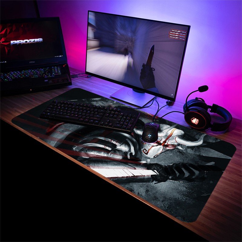 Mouse Pad Gamer Dota 2 Juggernaut Branca