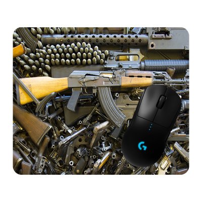 Mouse Pad Retangular Armas Avulso