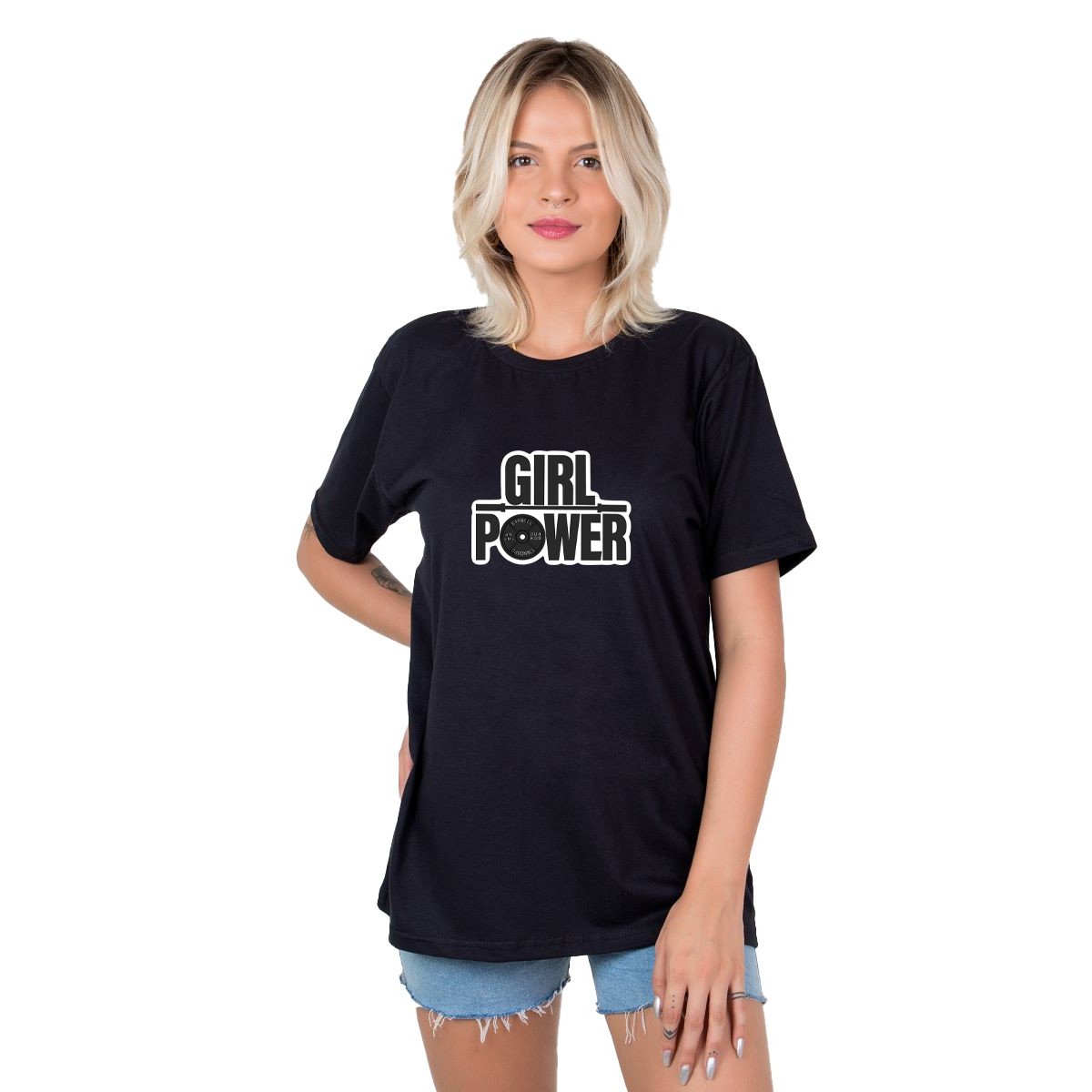 Camiseta Girl Power Alta Definição - Unissex
