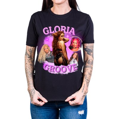 Camiseta Gloria Groove Cantora Artista Alta Definição - Unissex