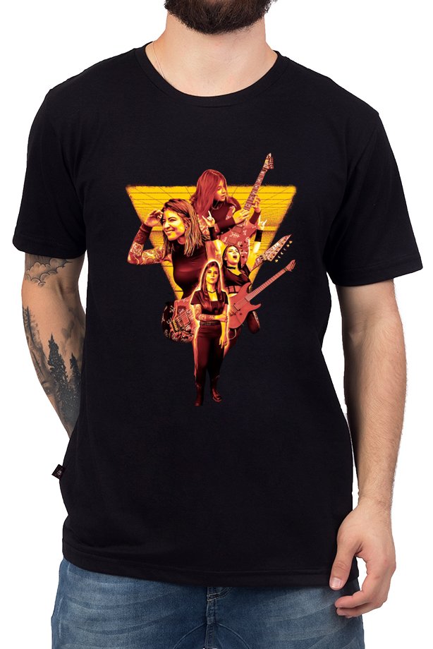 Camiseta Crypta Banda 100% Algodão