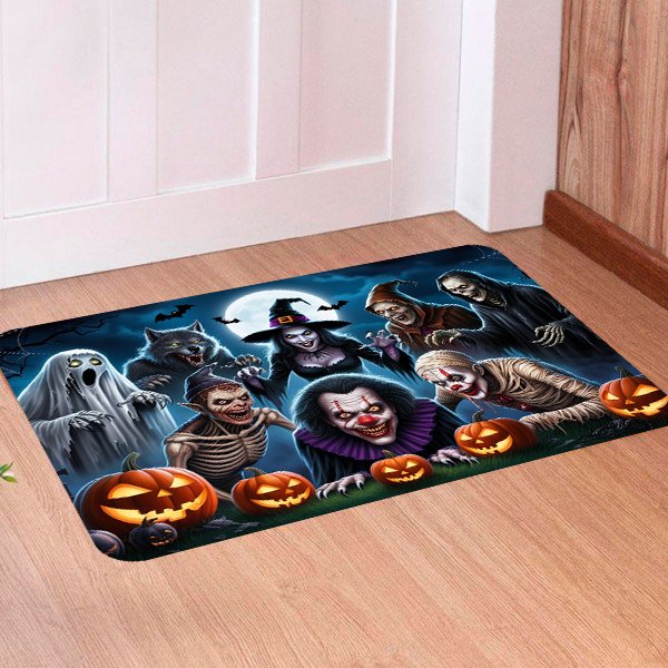 Tapete Para Porta Decorativo Personagens Terror